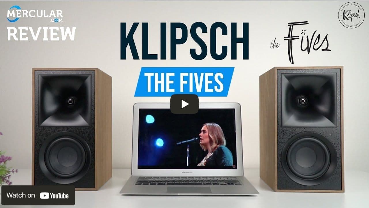 Klipsch The Fives ลำโพงมอนิเตอร์ เสียง Stereo กระหึ่มถึงใจ